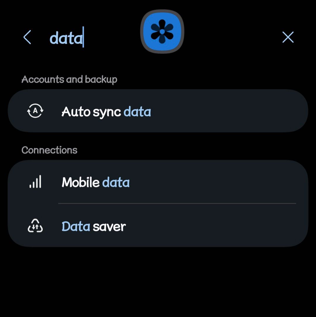 Data saver control in modes and routines is back i... - Samsung Members