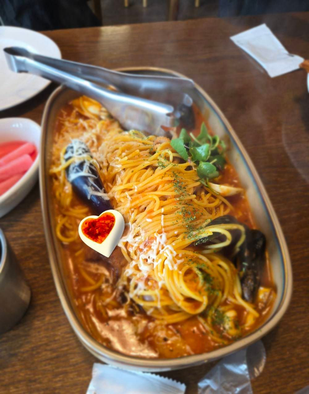 갤럭시로 만든 스파케티에 하트 넣기 - Samsung Members