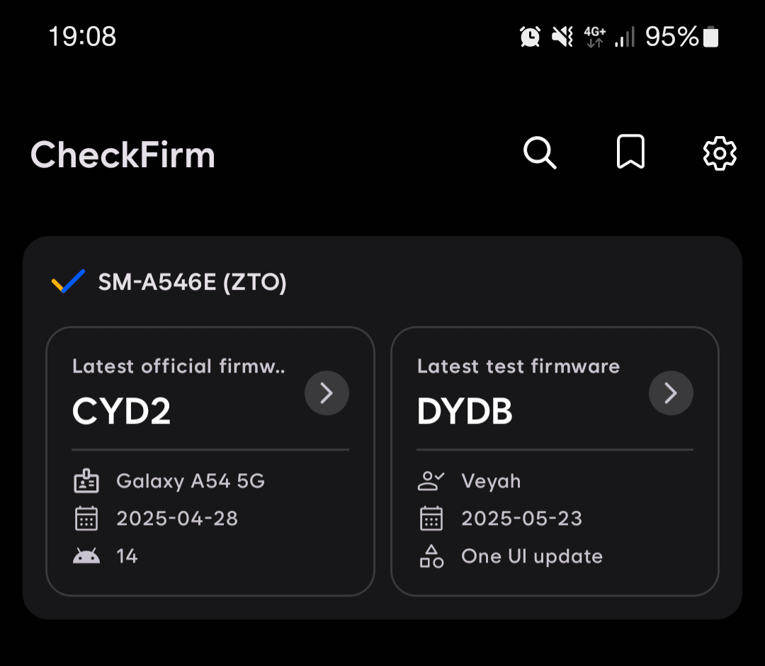 Galaxy A54 One UI 7? - Samsung Members