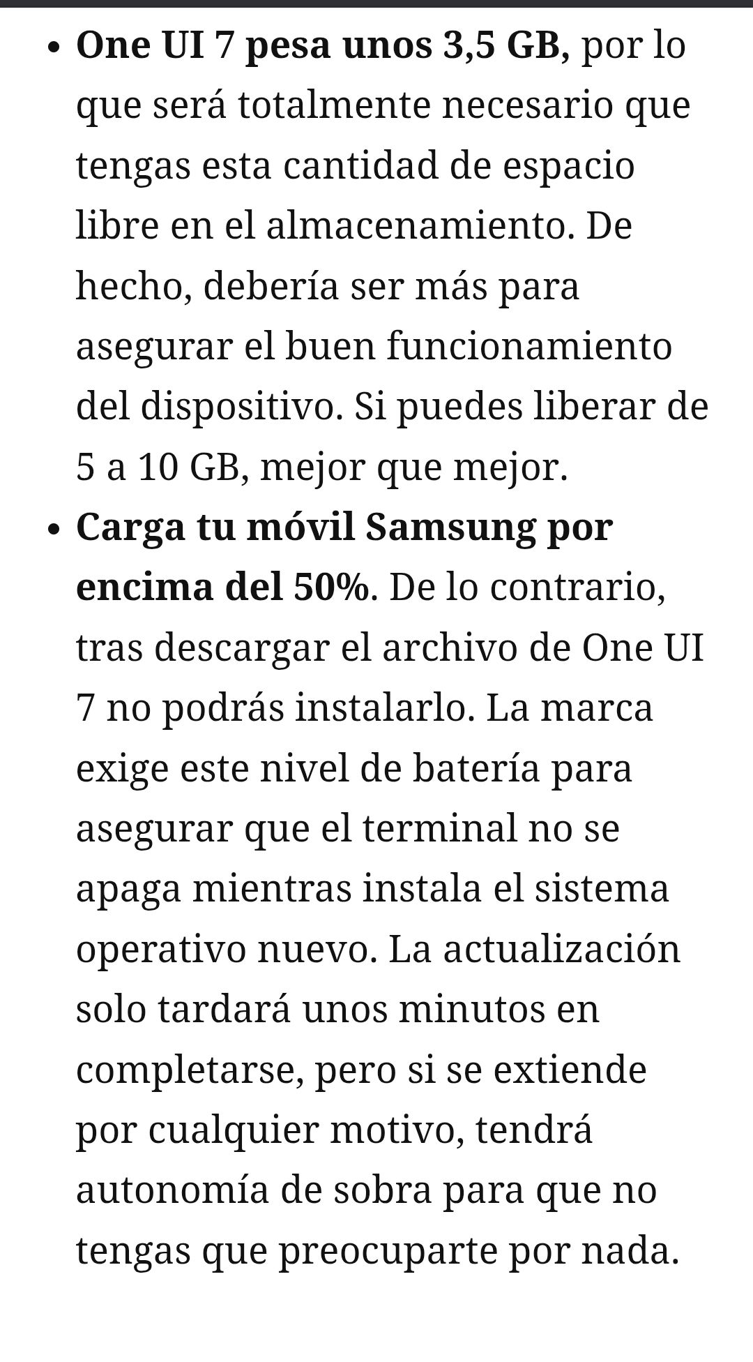 Acerca actualización one ui 7 debes hacer esto ant... - Samsung Members
