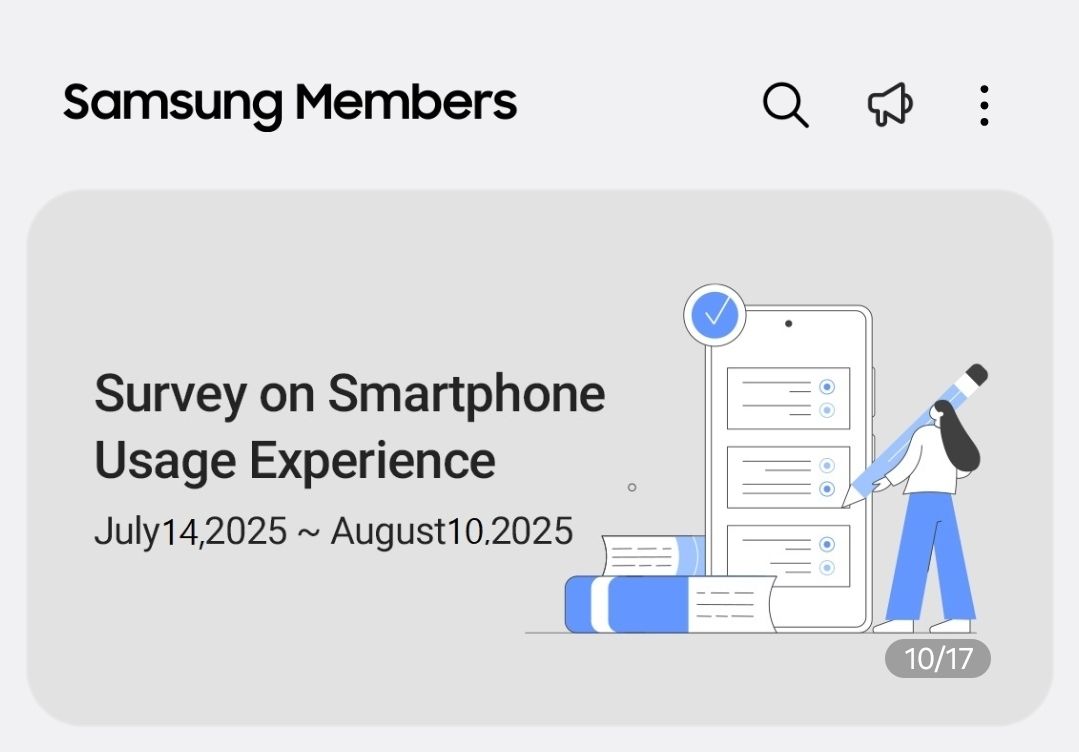 Survey - Samsung Members