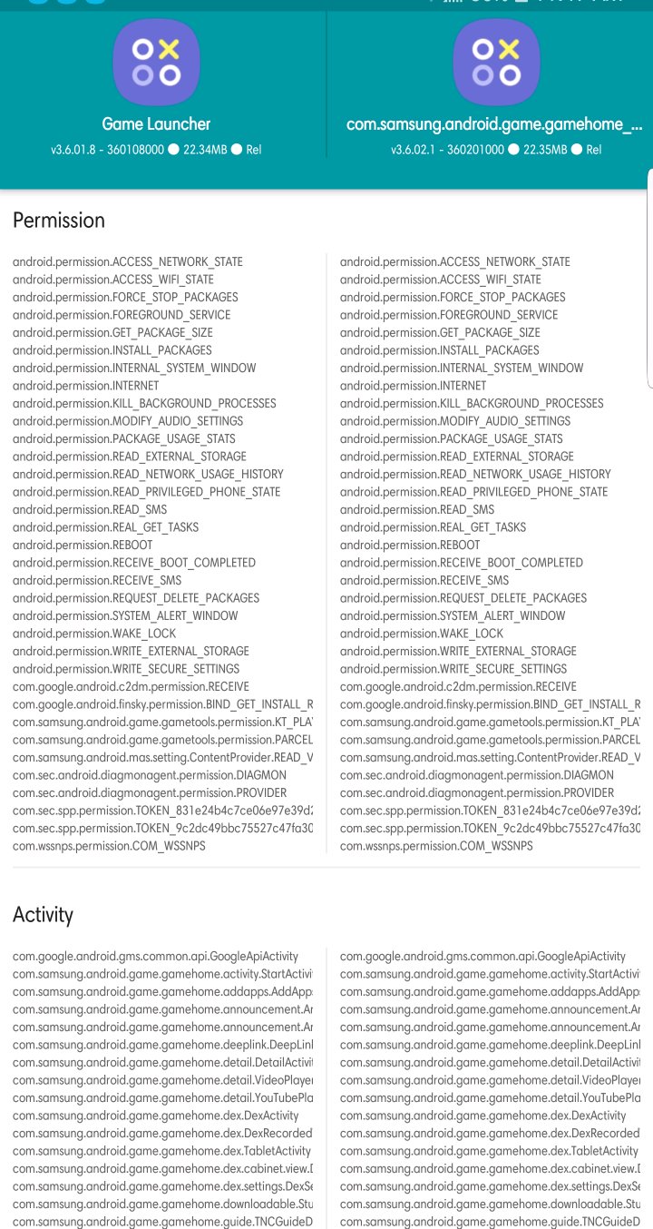 difference between these two versions of game laun... - Samsung Members