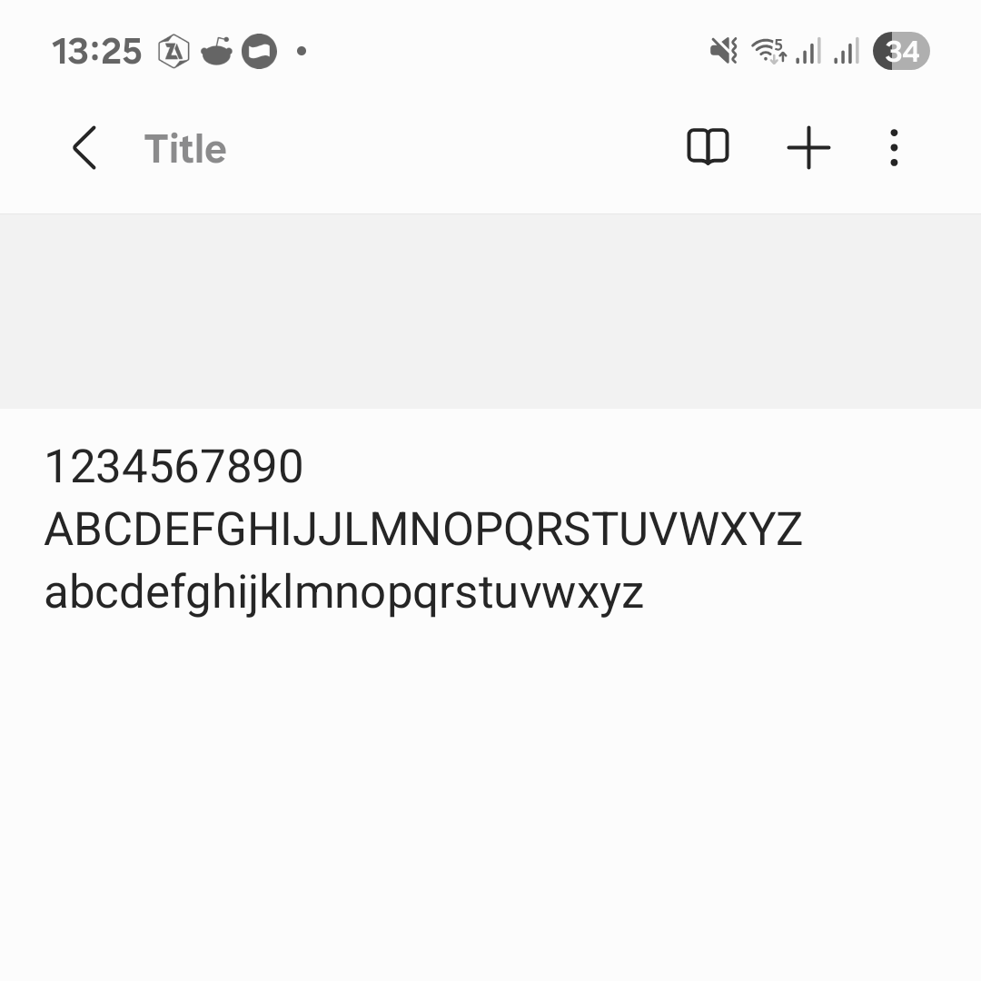 Nama default font yang dipake One UI 7 ini apa ya? - Samsung Members