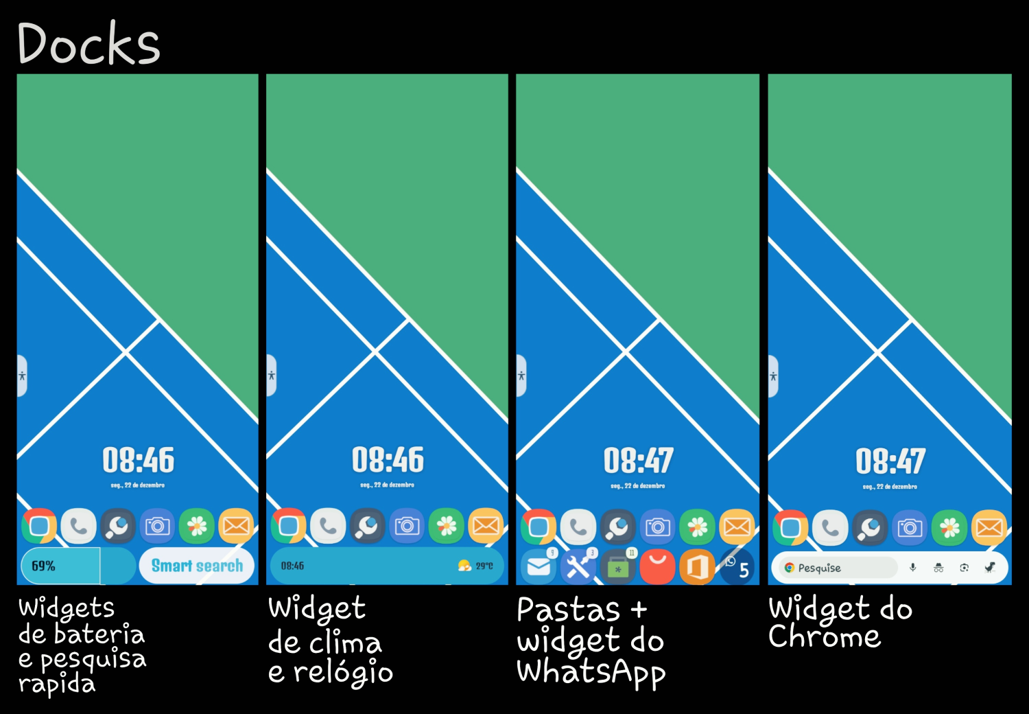 Minha experiência com o smart launcher - Samsung Members