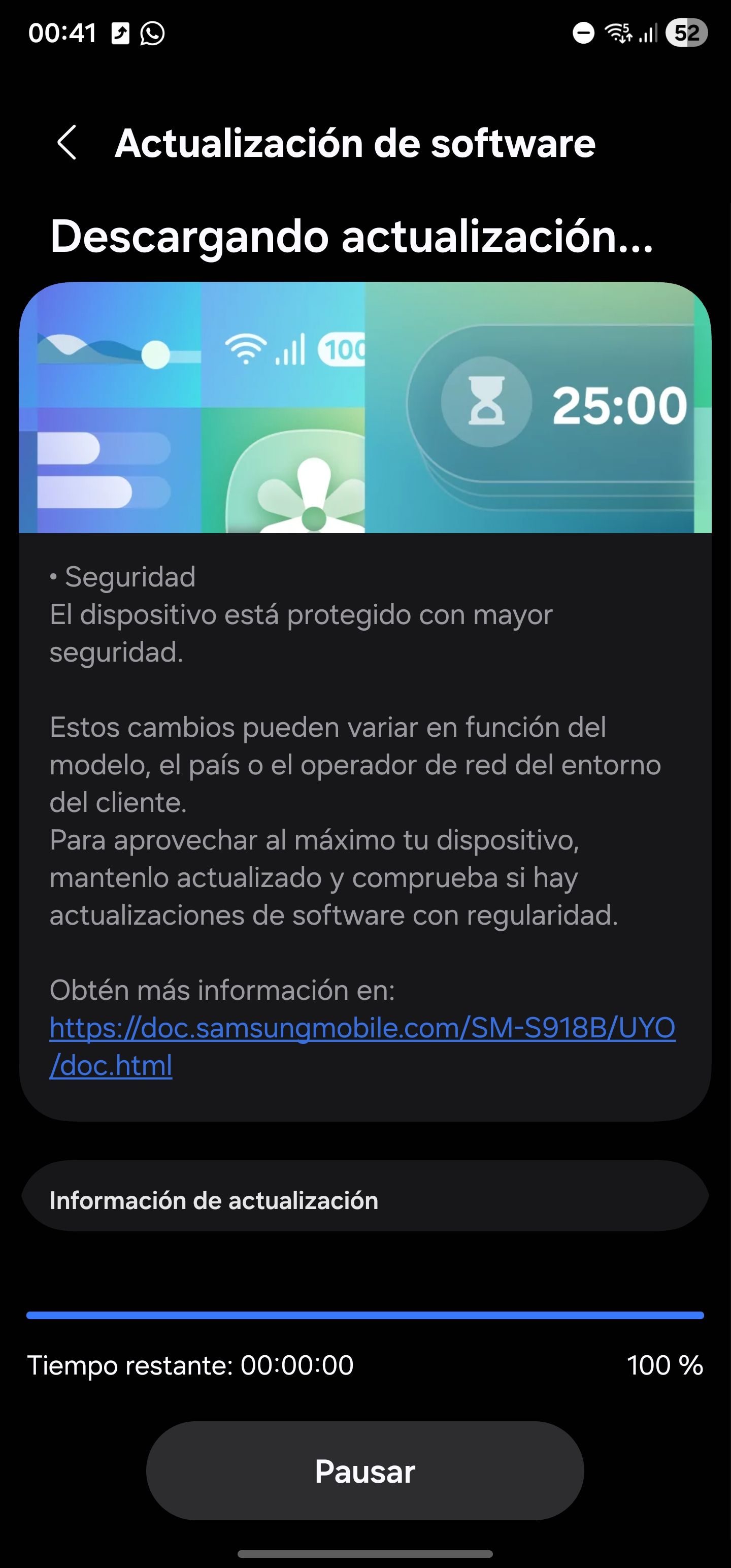 Disponible actualización de diciembre para el S23 ... - Samsung Members