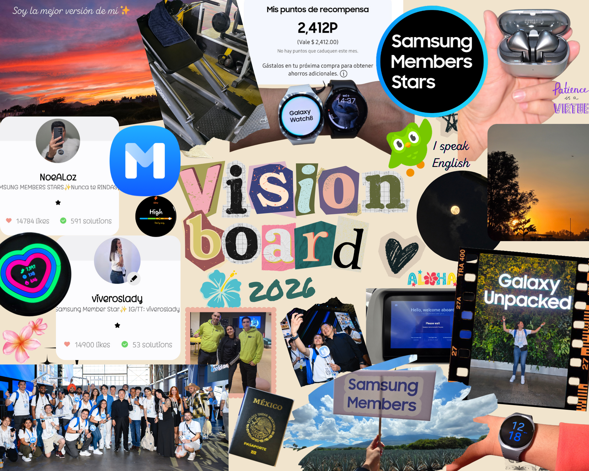 Mi Vision Board 2026 – Samsung Members Edition - Samsung Members