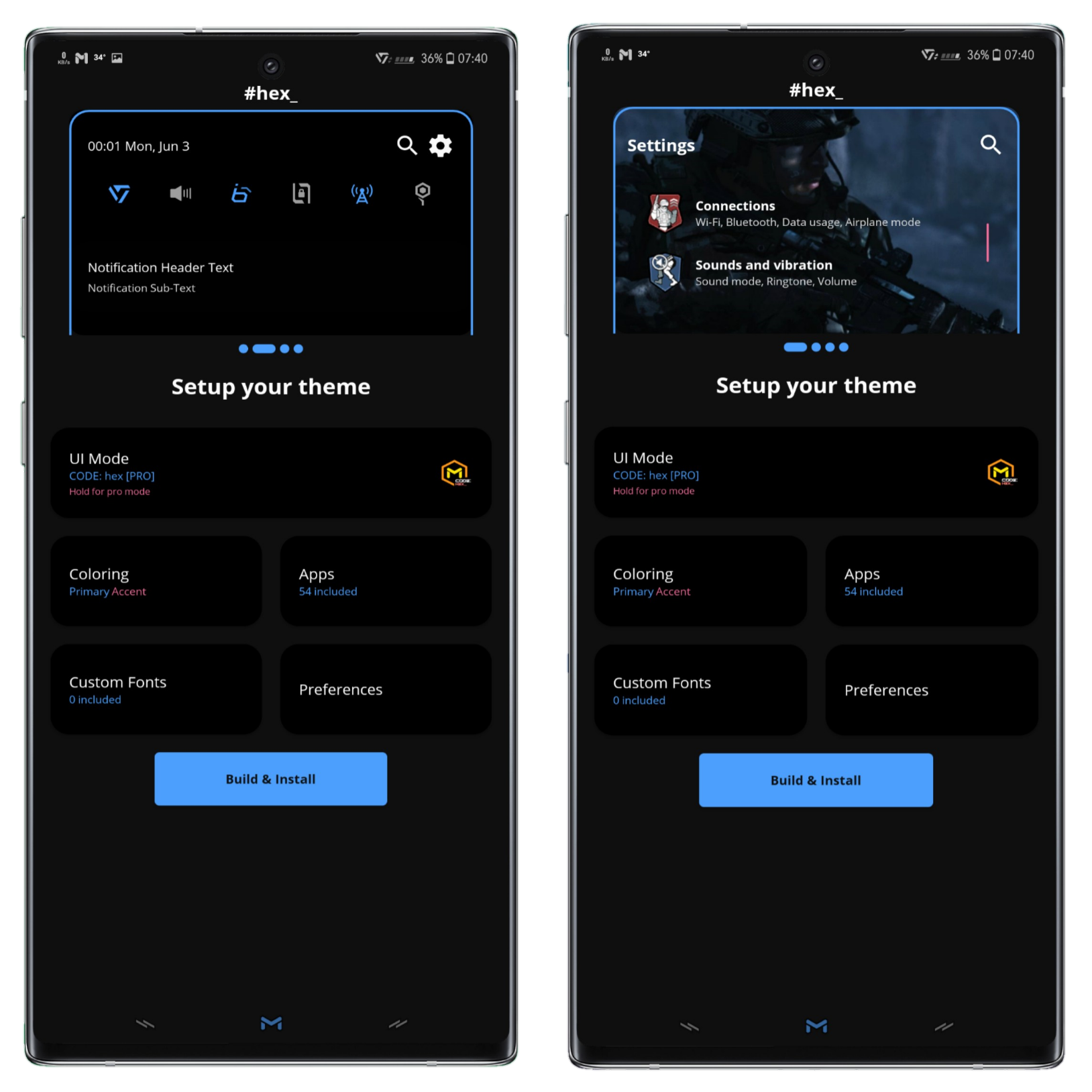 [Themes] New #Hex Theme - Samsung Members