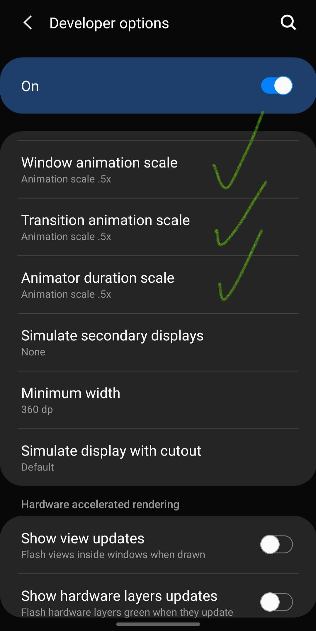 Tips : Setting Animation di Developer Options - Samsung Members