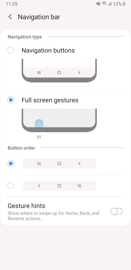 Solved: Navigation buttons - Samsung Members