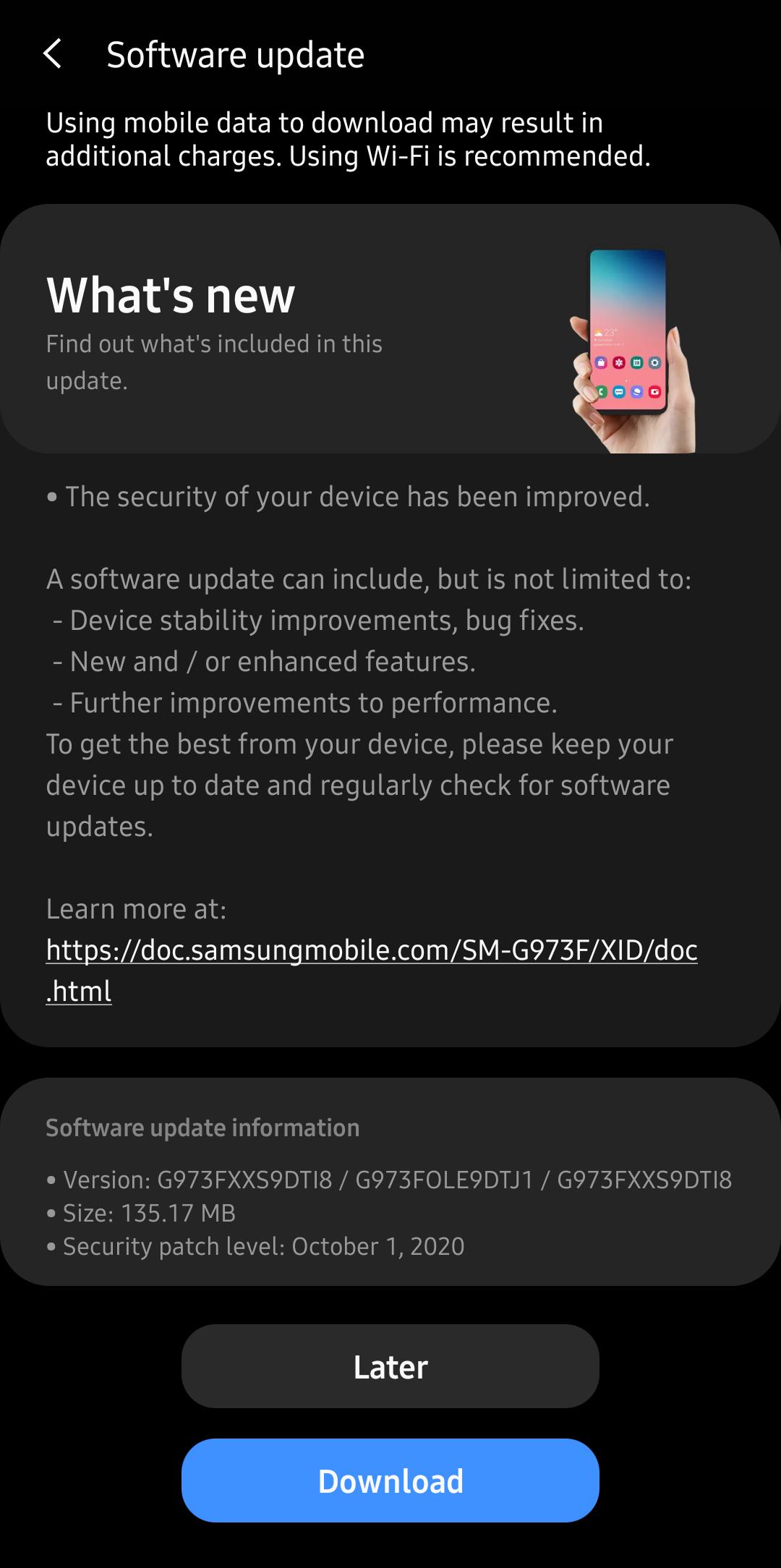 sofware update - Samsung Members