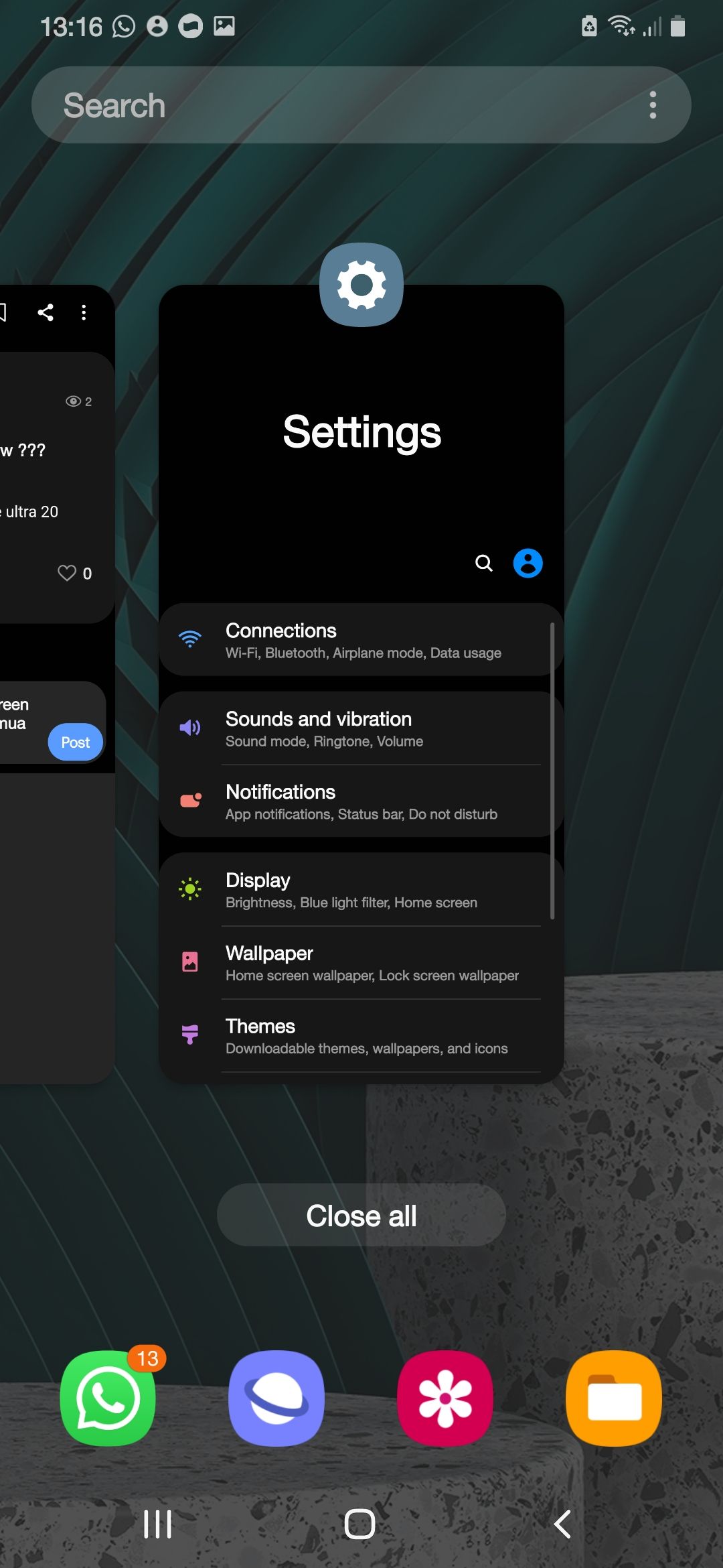 Solved: cara buka 2 aplikasi dalam 1 window ??? - Samsung Members
