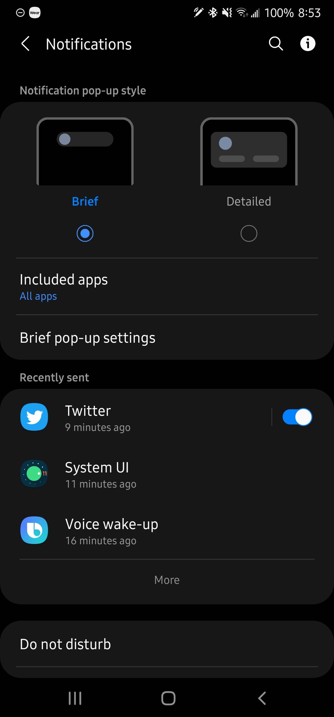 Missed call notification - Samsung Members