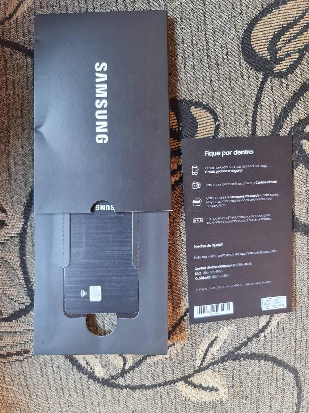 Conheçam o cartão Samsung Itaucard Visa Platinum. - Samsung Members