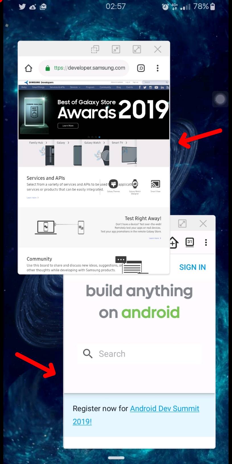 [TIPS] Cara Membuat Multiwindow Pada Android Pie /... - Page 2 - Samsung Members