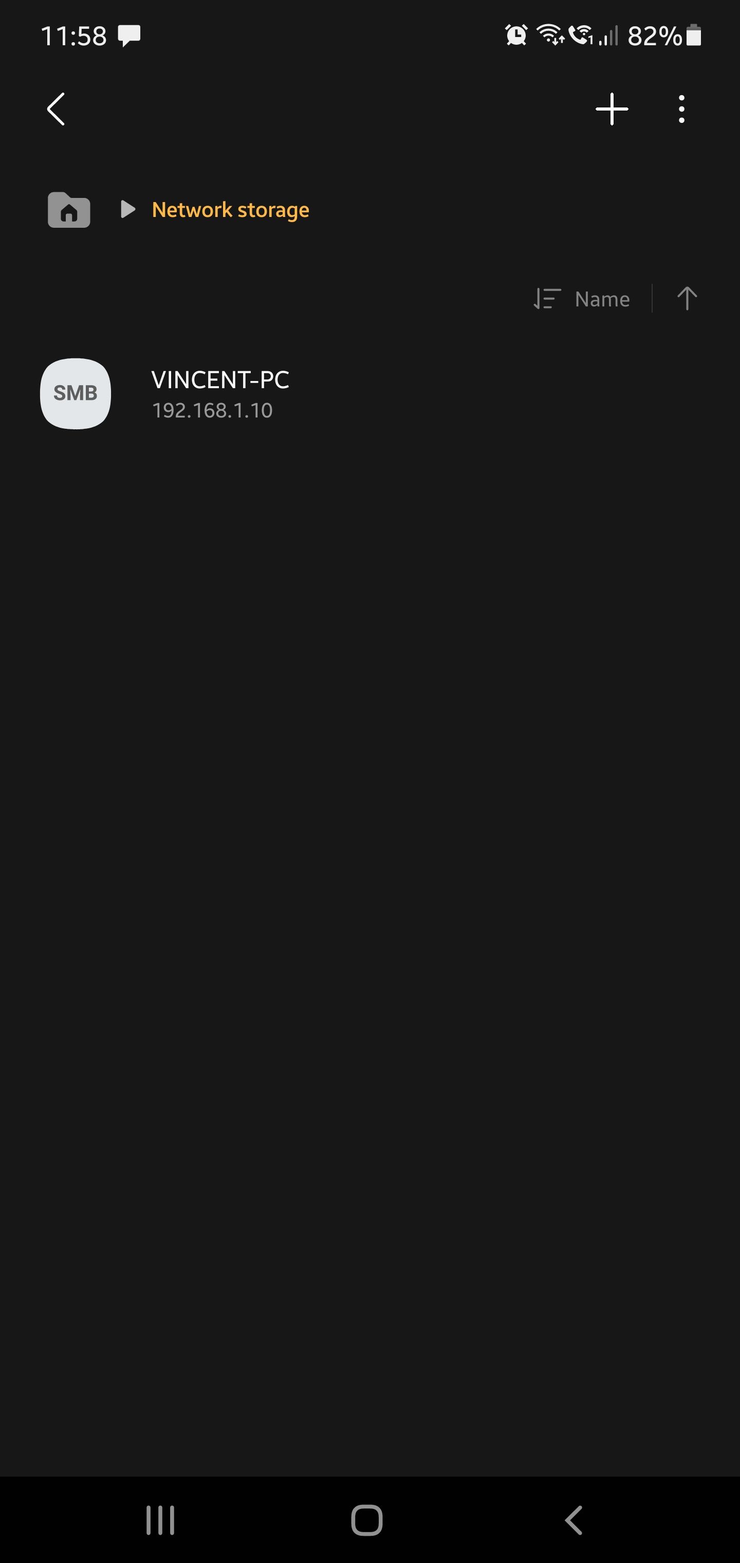 My Files access to network drive - Samsung Members