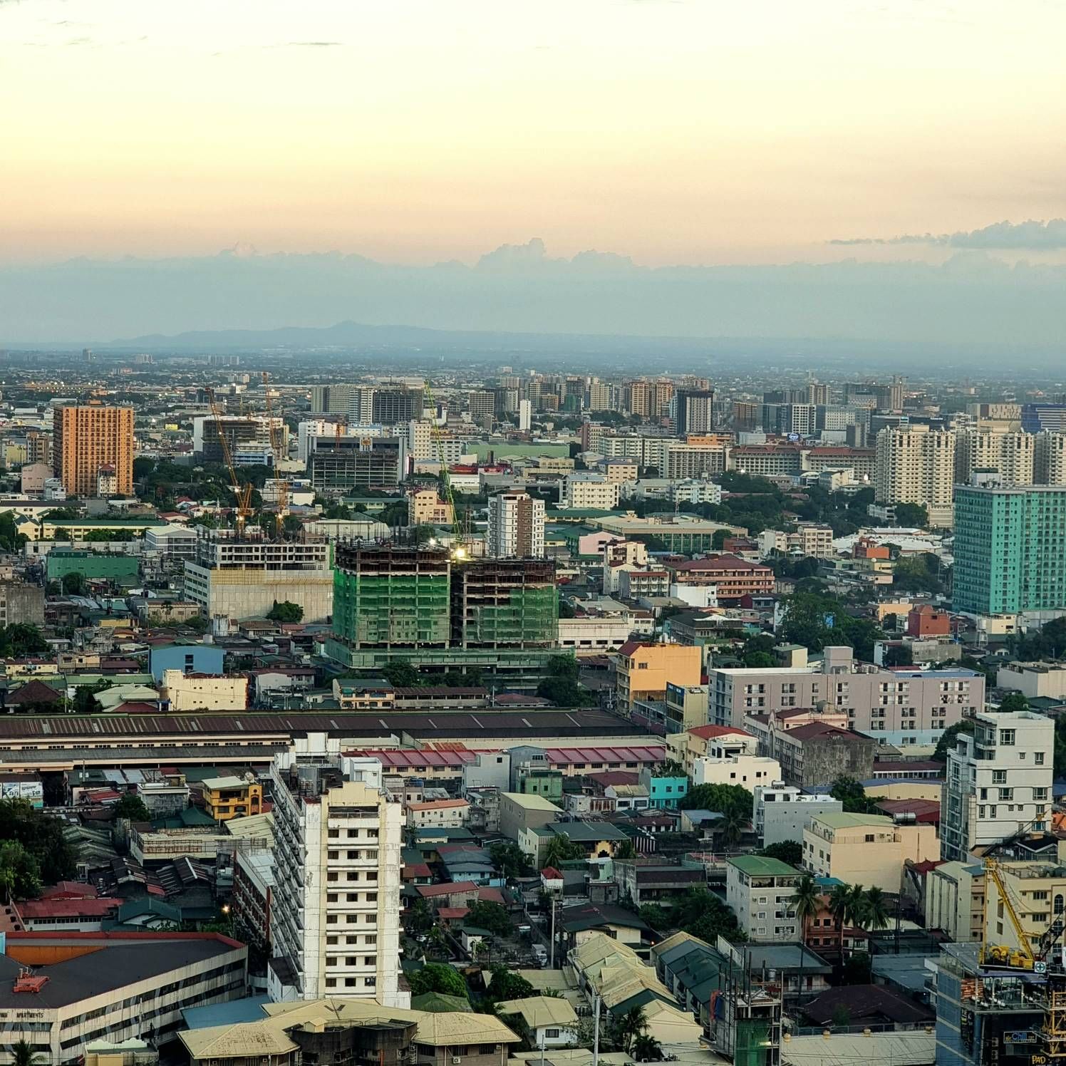 Pasay City foreground and Batangas background - Samsung Members