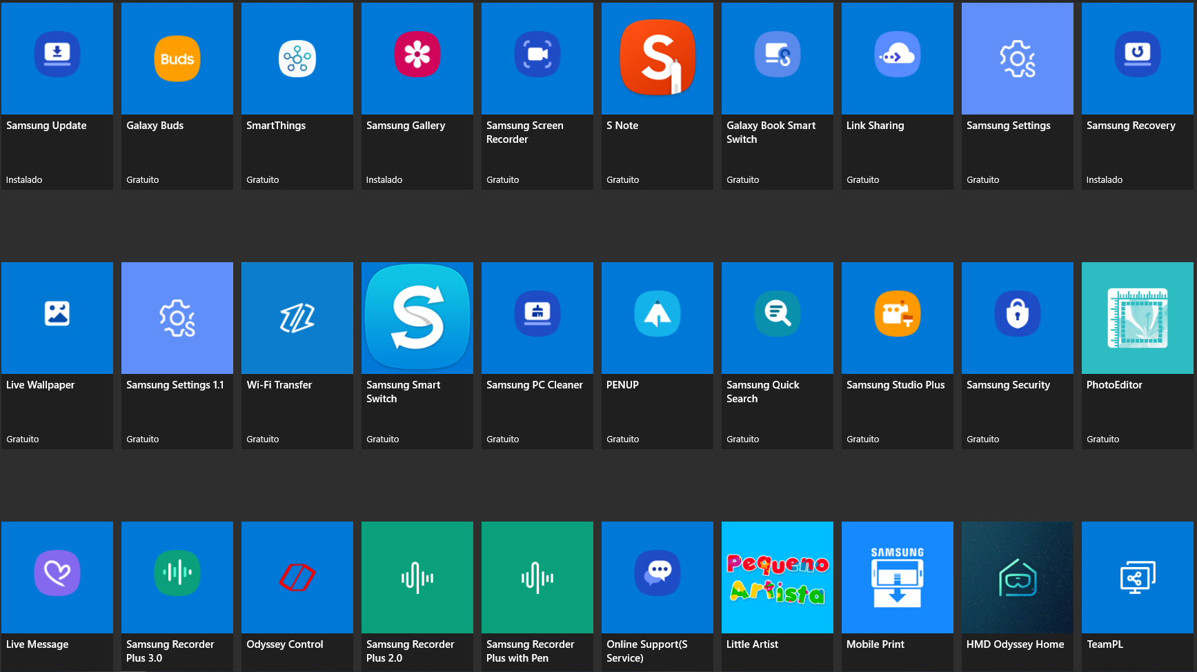 Aplicativos Samsung para Windows 10 - Samsung Members