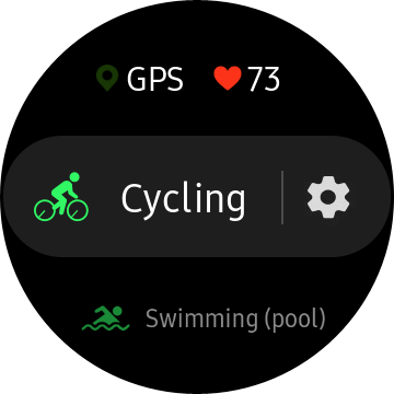 Display Samsung Health screen and heart rate on ph... - Samsung Members