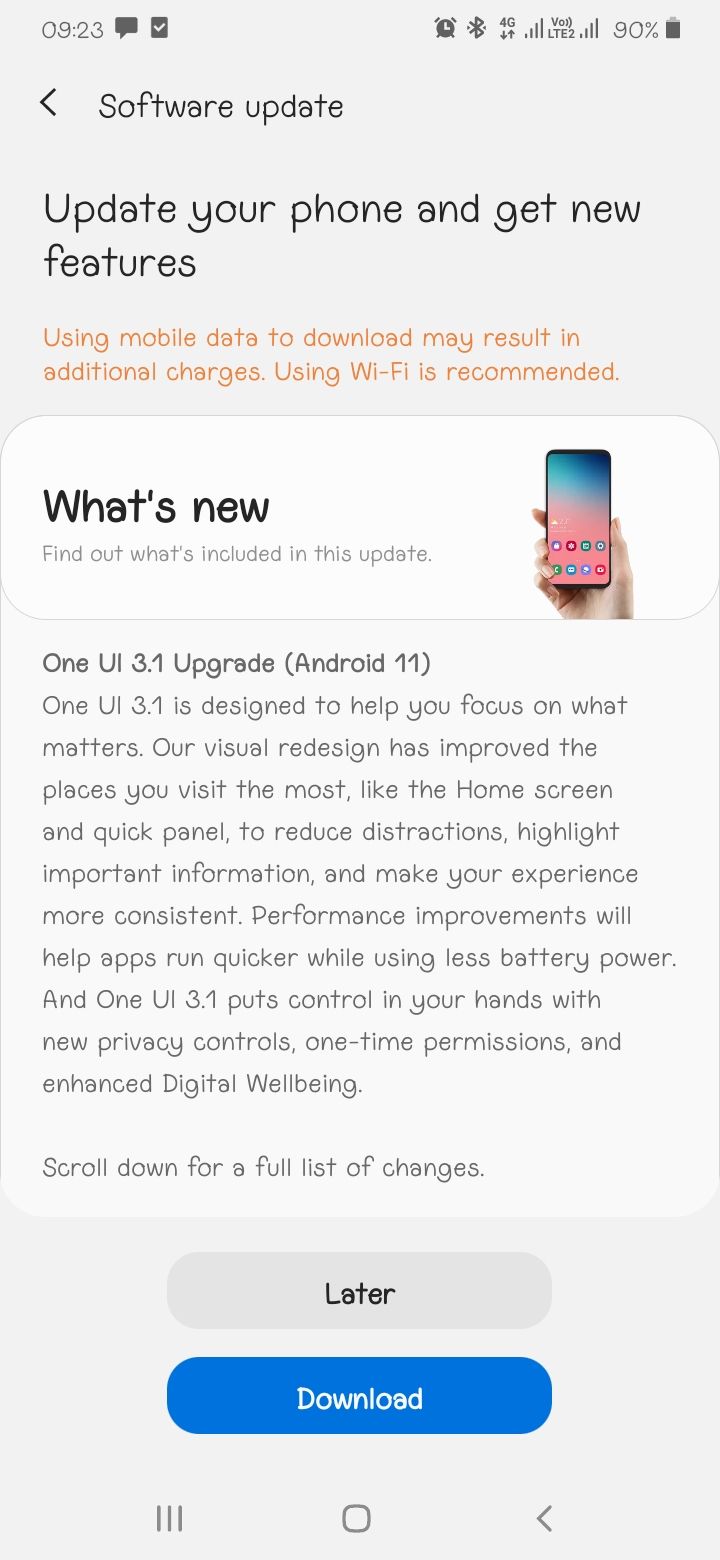 Samsung Galaxy A20 ได้รับอัปเดด One UI 3.1 & Andro... - Samsung Members