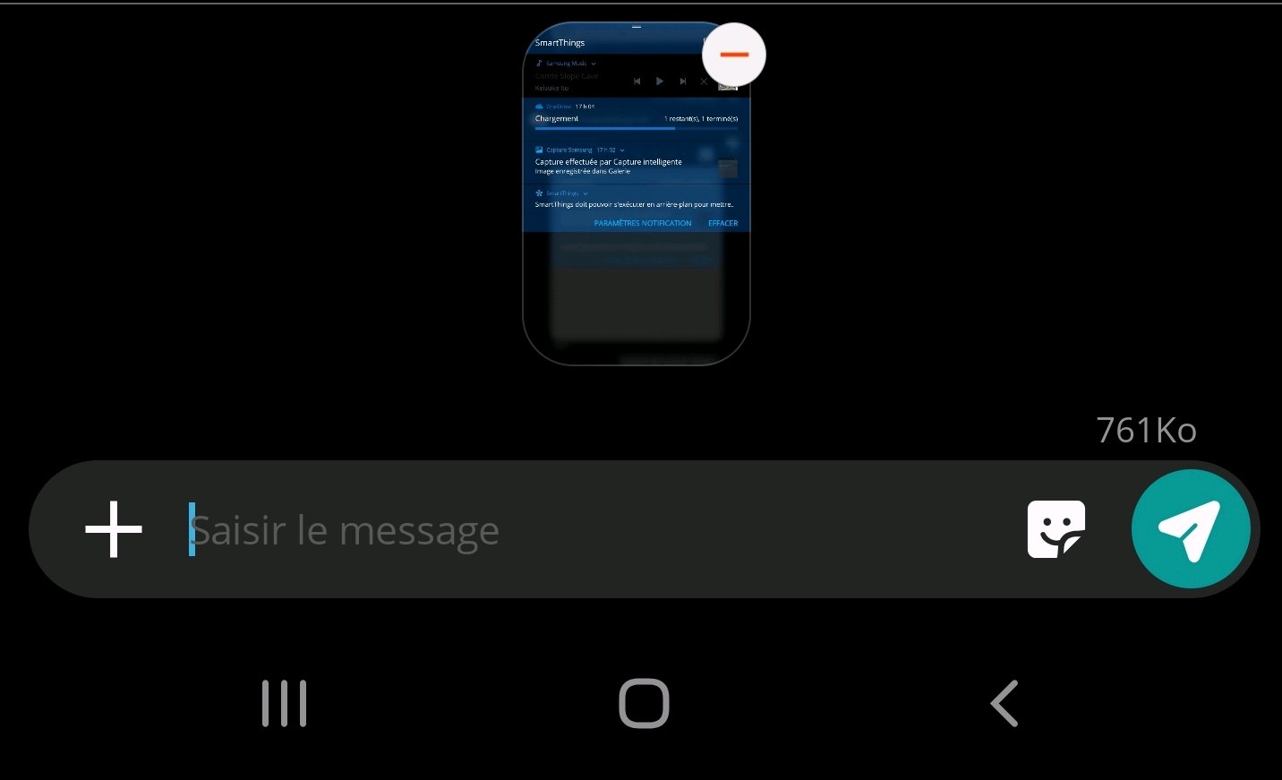 sending screenshot via text - Samsung Members