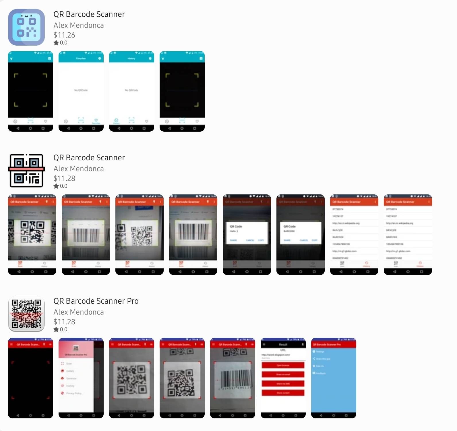 QR barcode scanner - Samsung Members