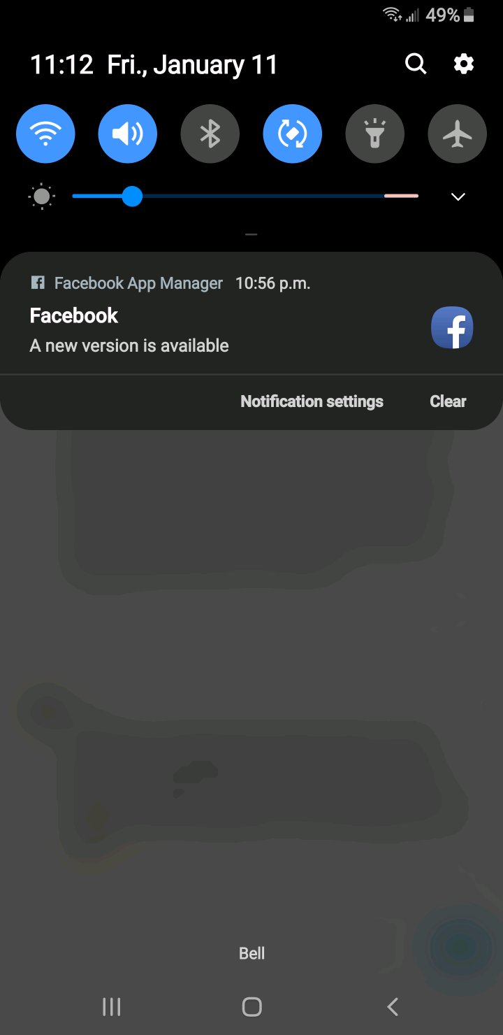Facebook pre-installed! - Samsung Members