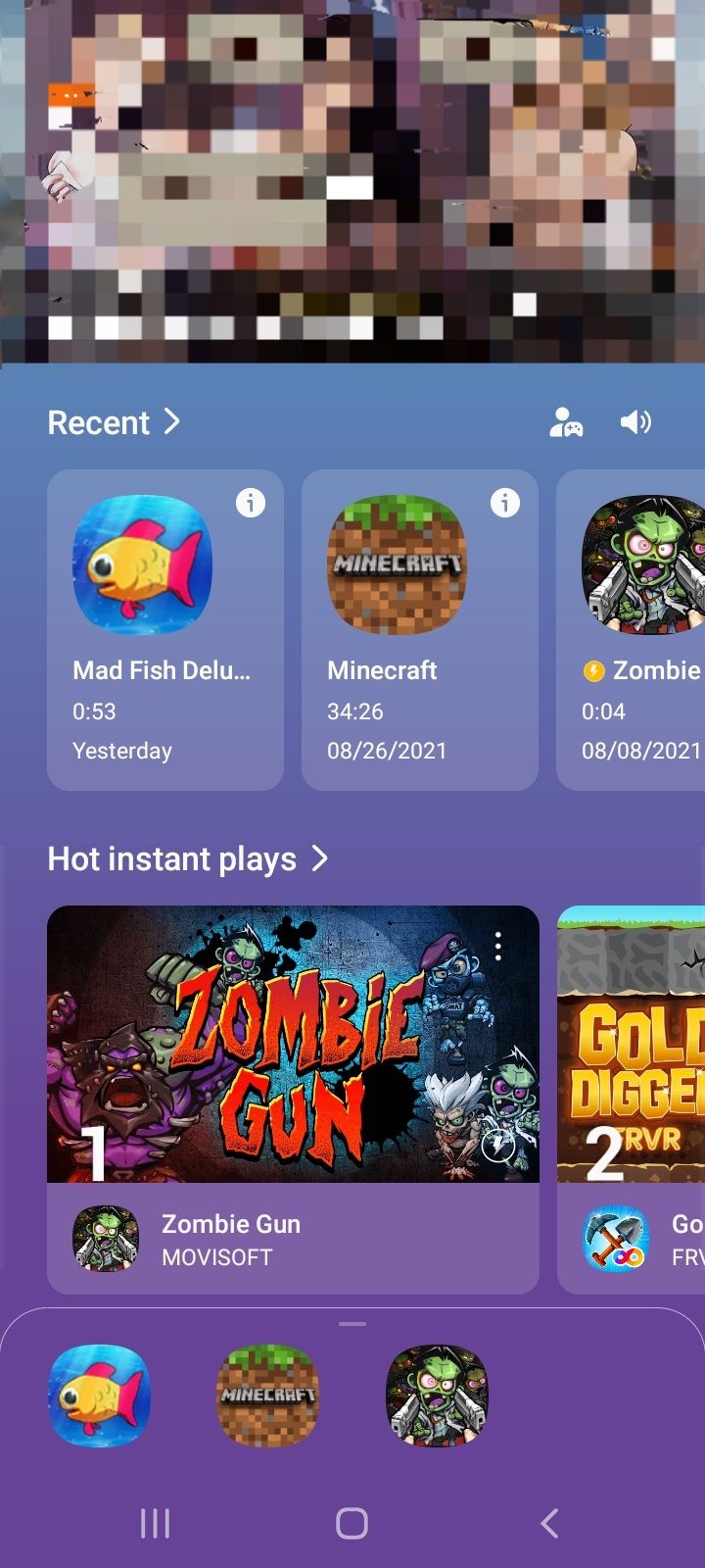 Ads Game launcher - Samsung Members