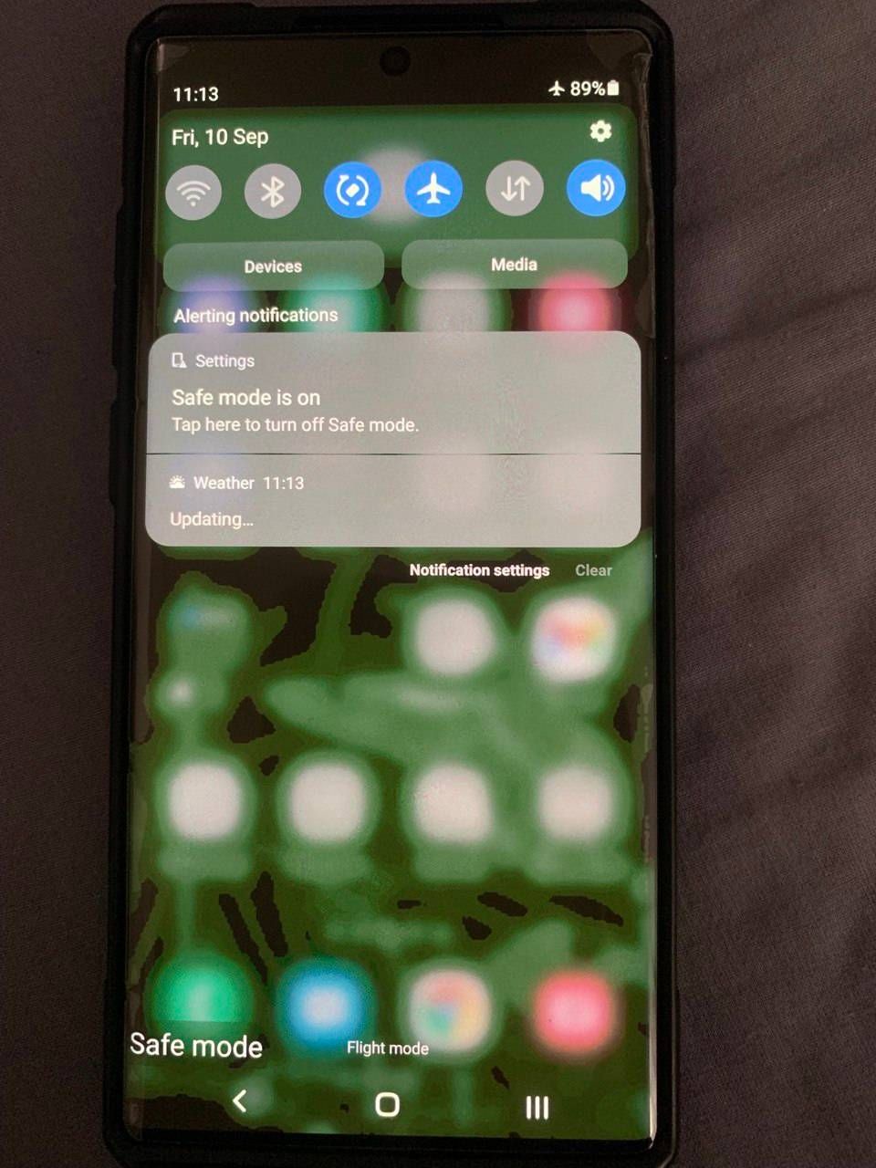 Green Screen Discoloration on S9+ - Samsung Members