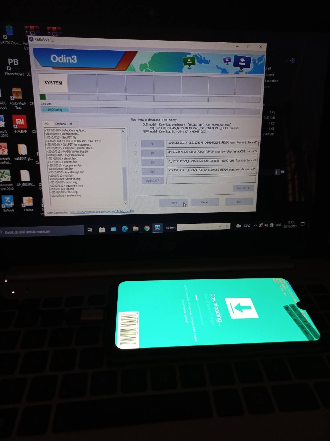 Odin Mode (AVB Fail) Apakah bisa normal kembali? - Samsung Members