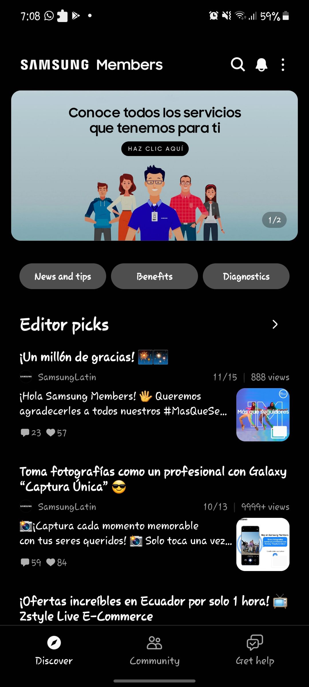Samsung galaxy members - Samsung Members