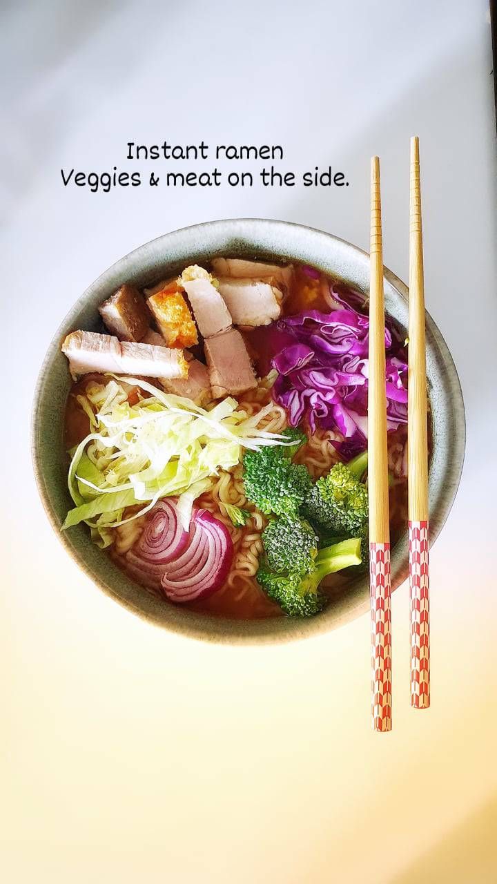 Make your instant noodles/ramen nutritiously good - Samsung Members