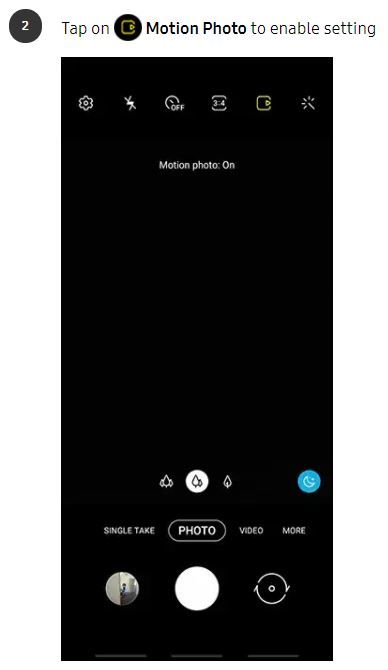 Enable Motion Photos on my Samsung Phone - Samsung Members