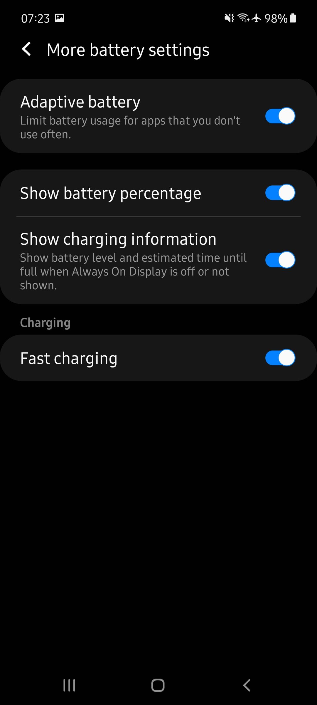 notif charging. - Samsung Members