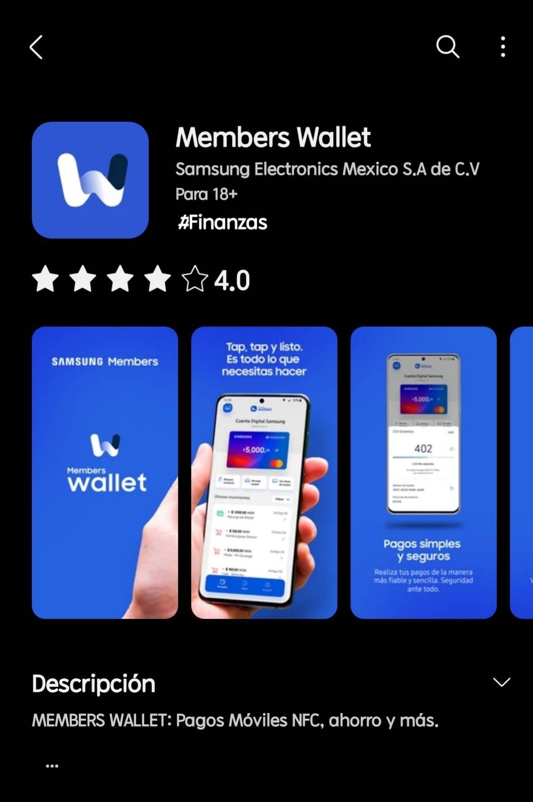 Members Wallet - Página 2 - Samsung Members