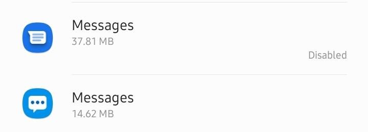 Solved: Default messaging app - Samsung Members