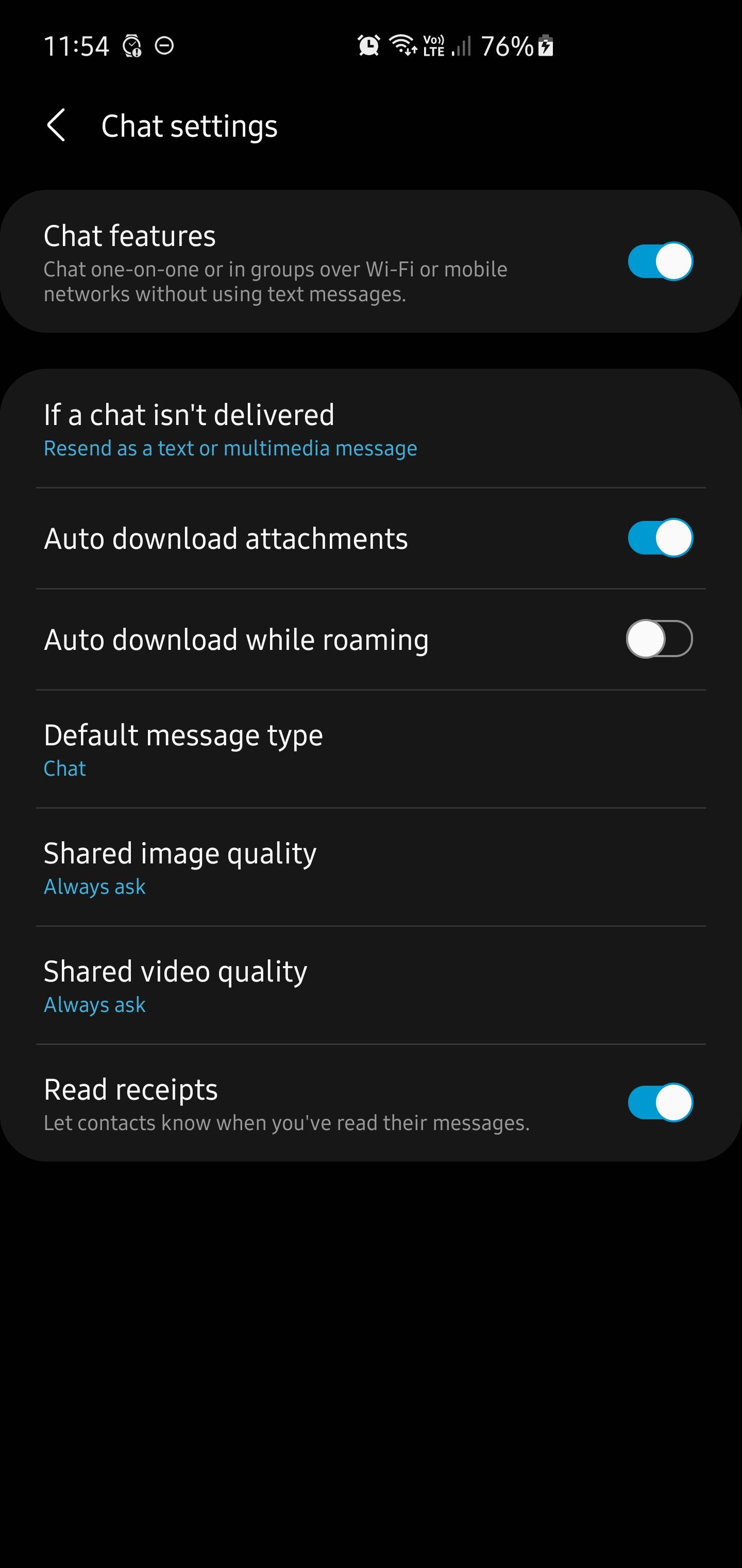 Mensajes de Chat - Samsung Members