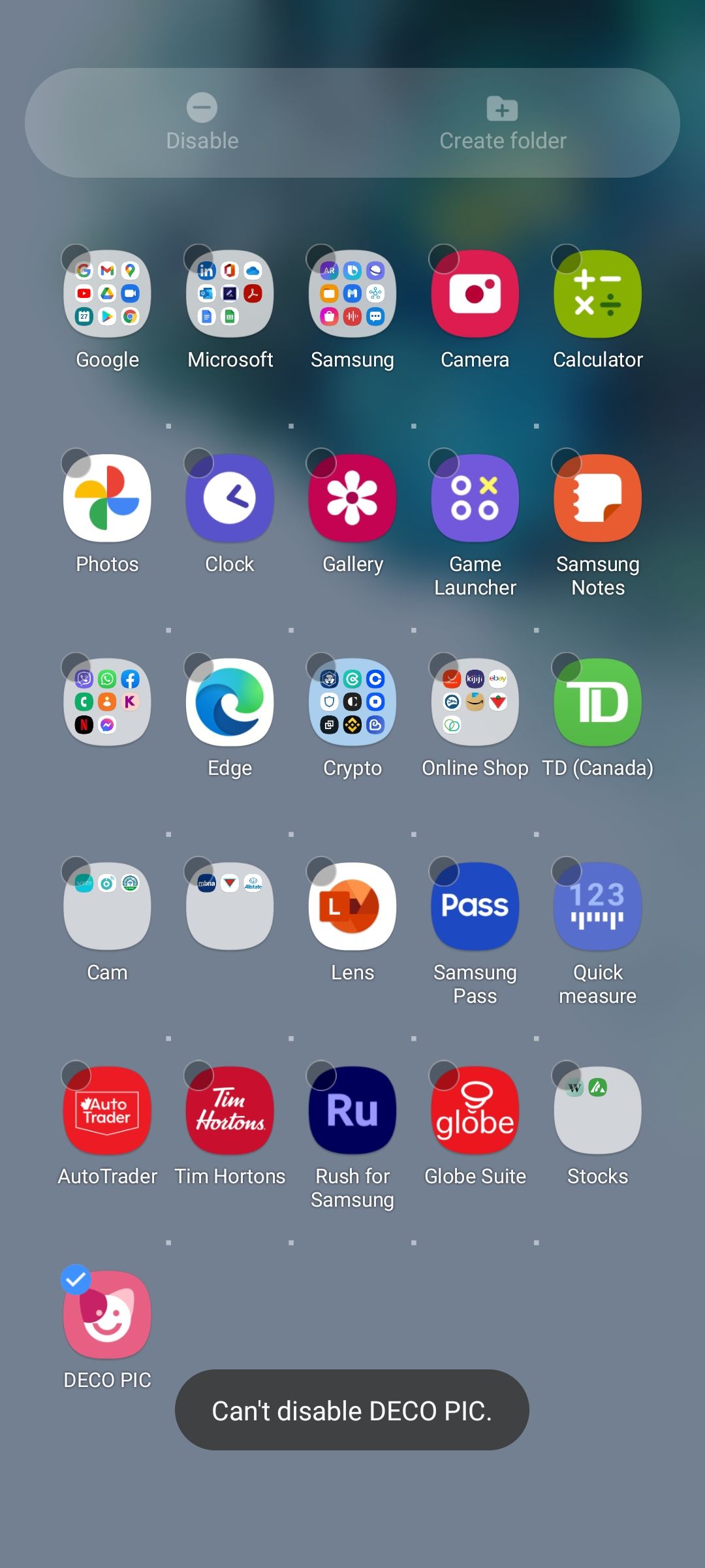 Deco pic app should be removed - Samsung Members