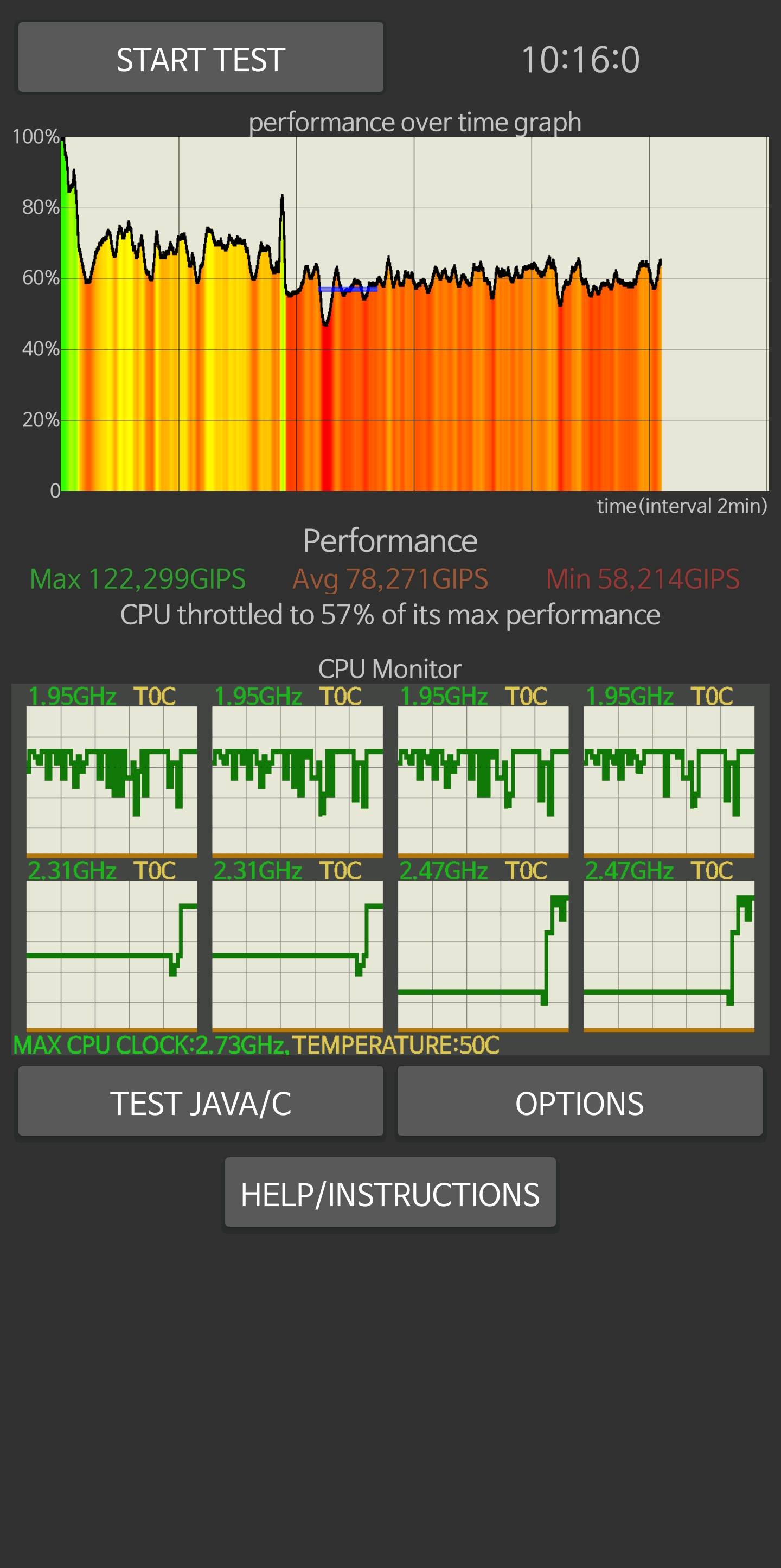 S10 CPU Throttling 테스트 입니다 - Samsung Members