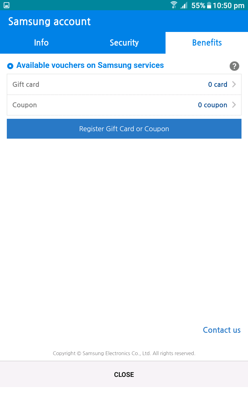 Voucher - Samsung Members
