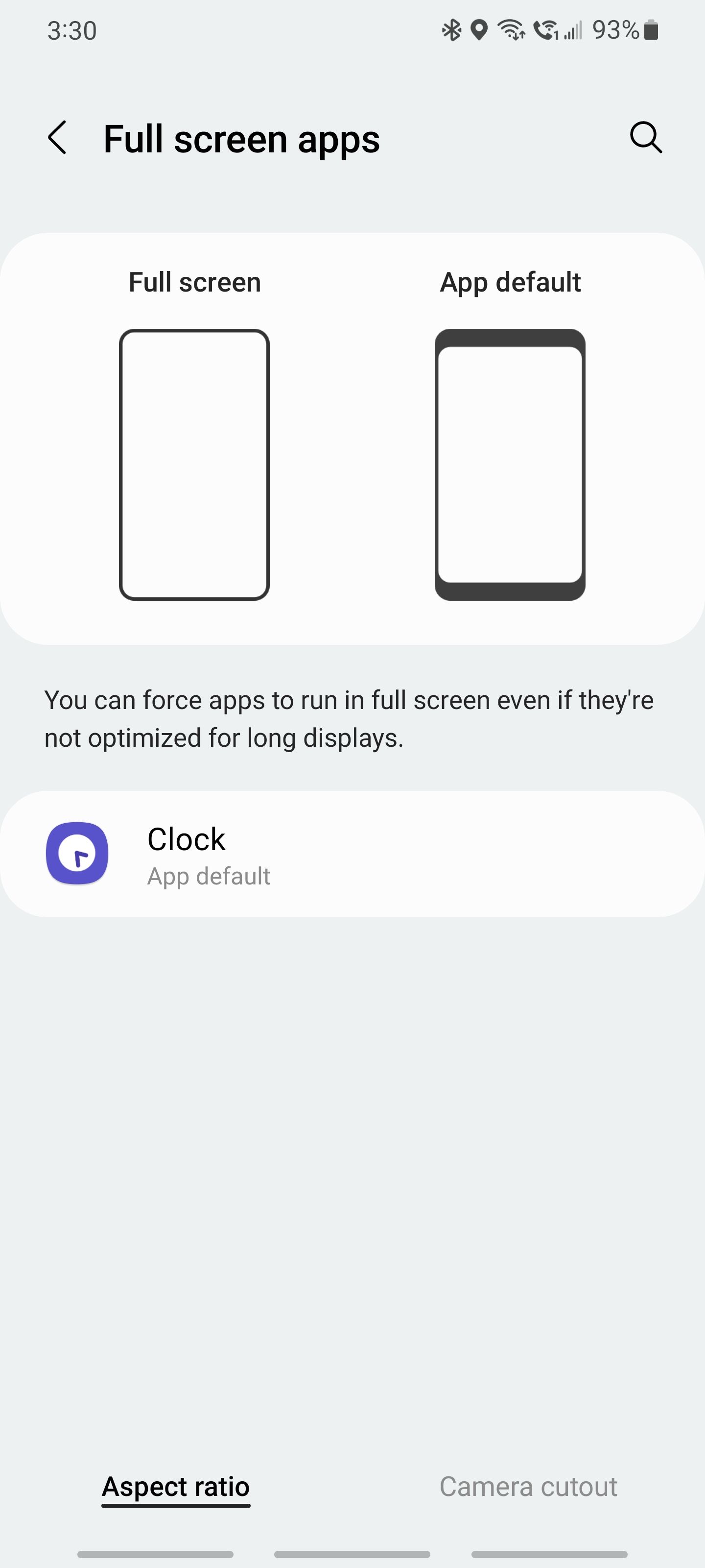 Full screen apps - Samsung Members