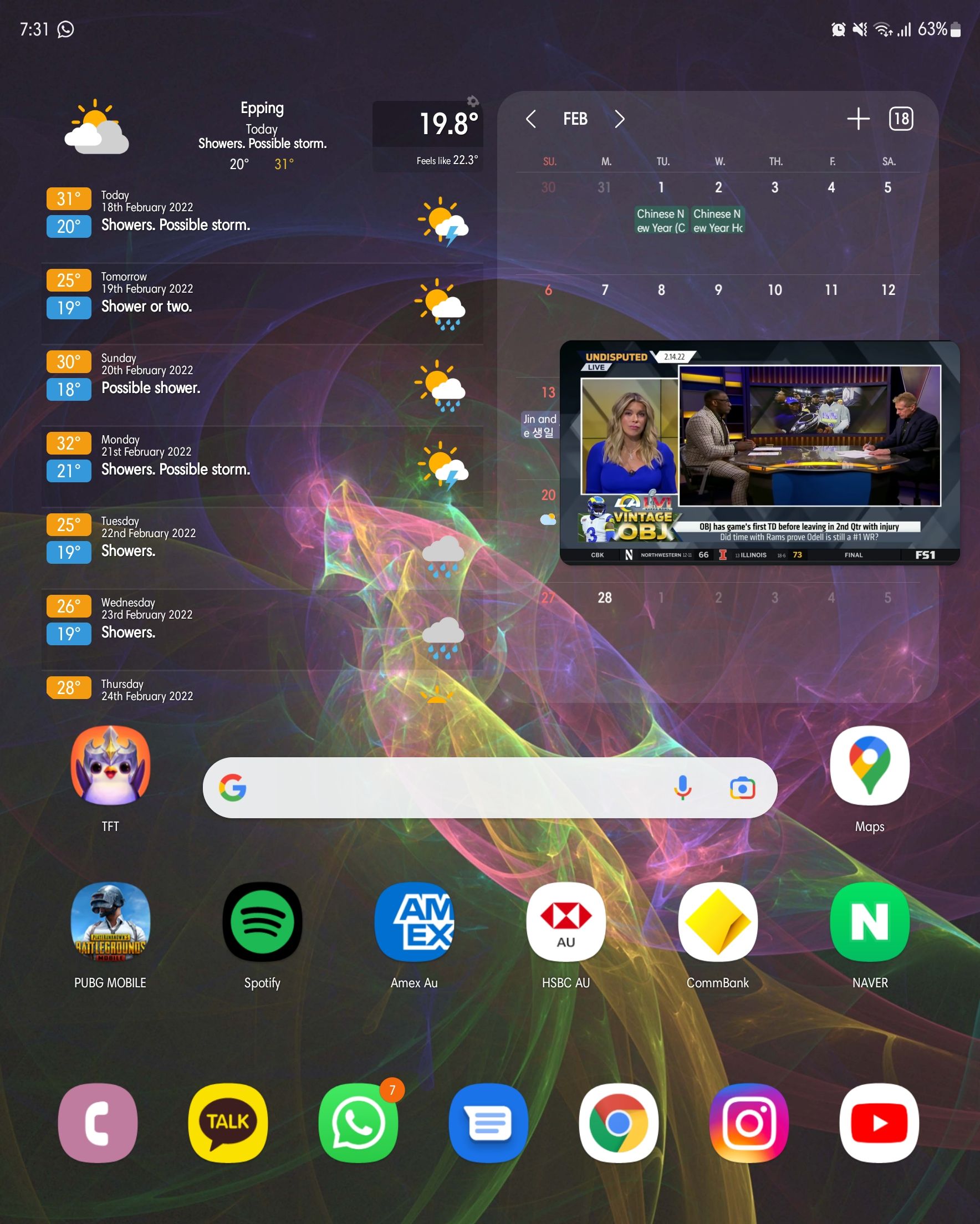 Fold 3 picture-in-picture - Samsung Members