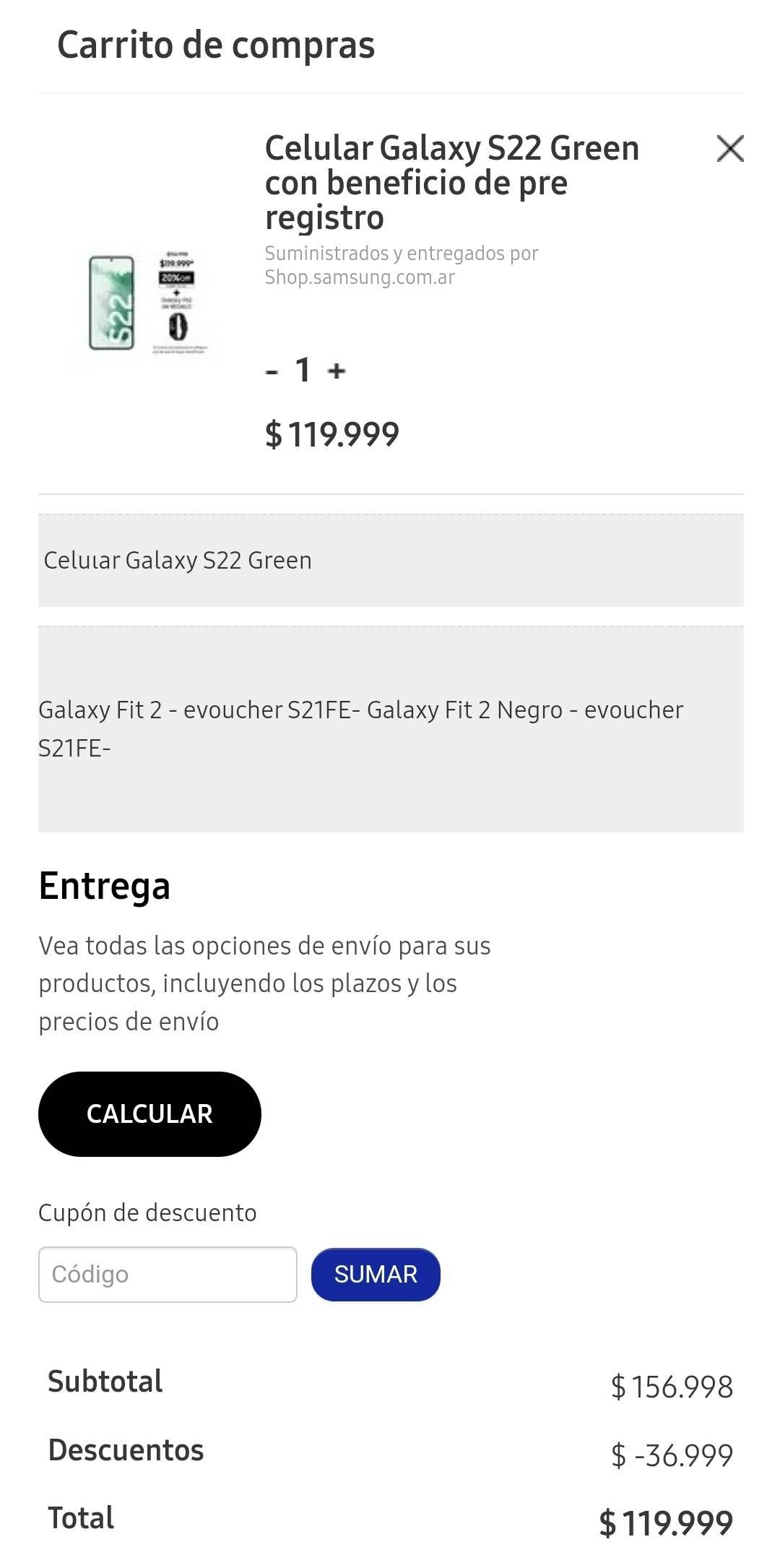Códigos para tienda samsung - Samsung Members