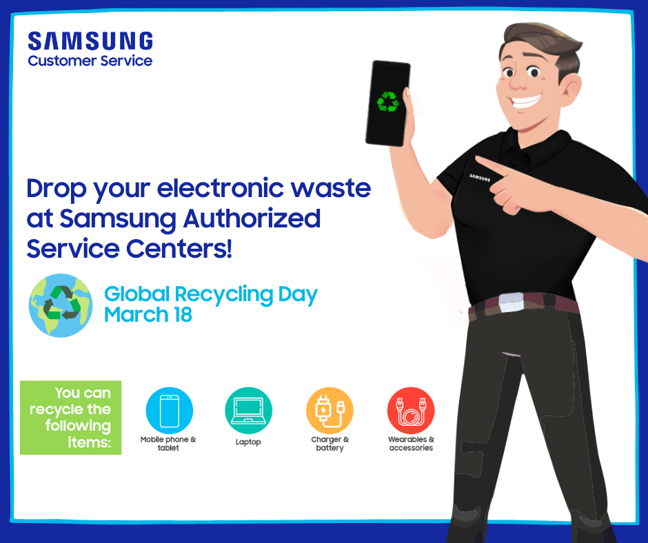 Celebrate Global Recycling Day with Samsung! - Samsung Members