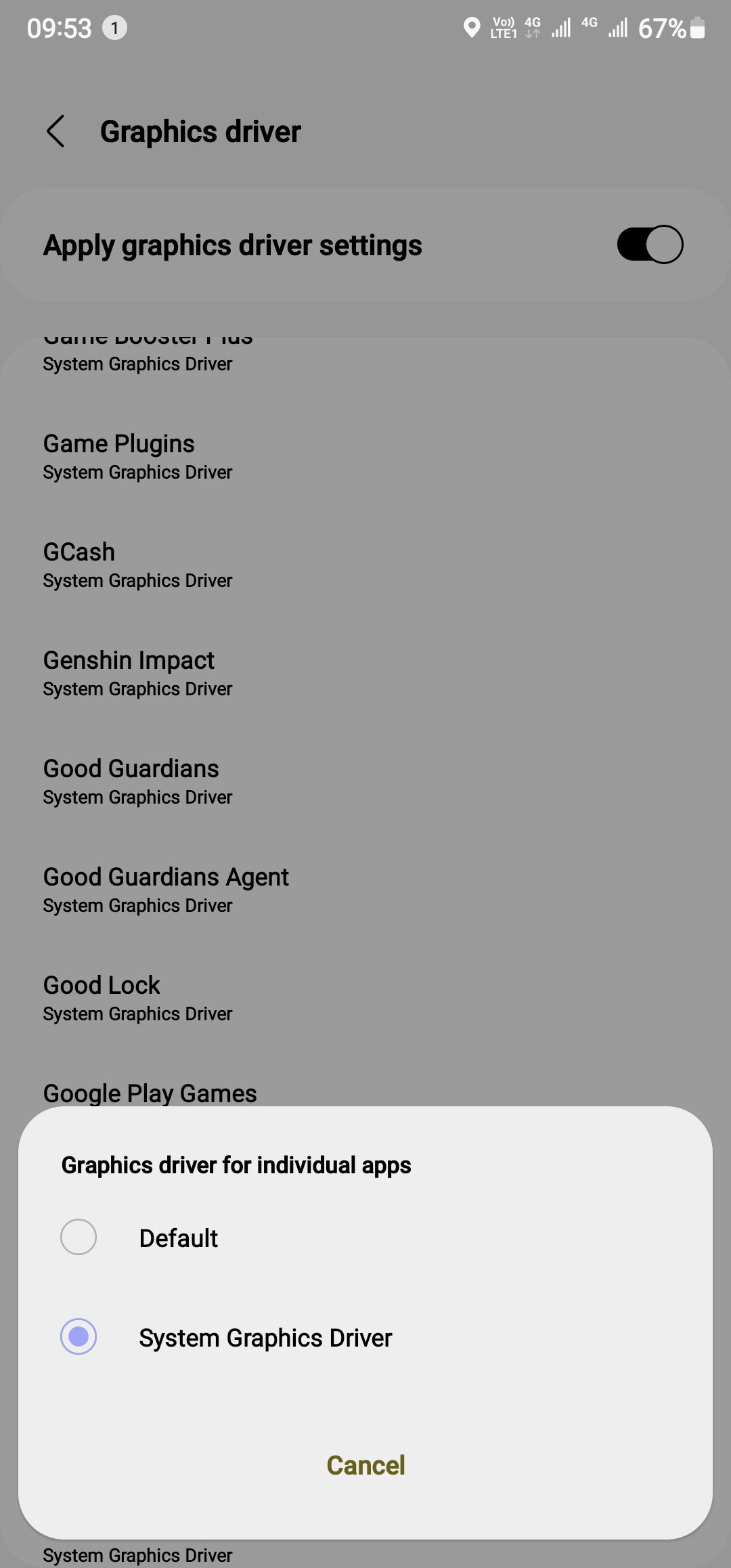 Game booster menu gesture - Samsung Members