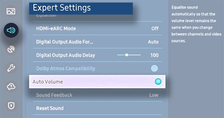 Use Auto Volume on a Samsung TV - Samsung Members
