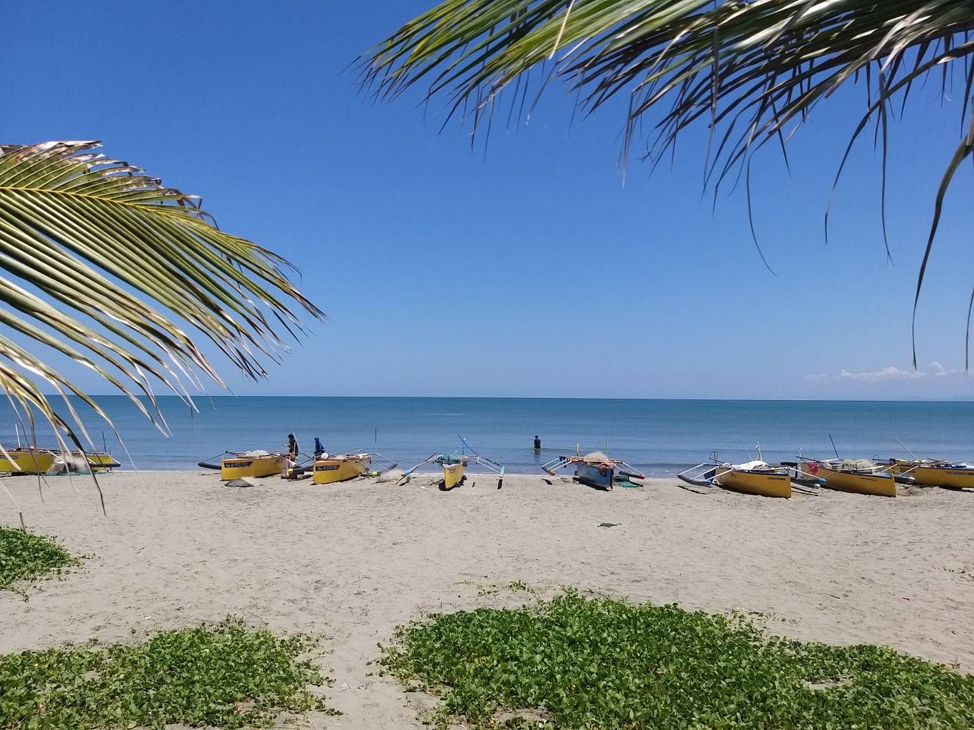 The calmness of Binmaley Beach in Binmaley, Pangas... - Samsung Members