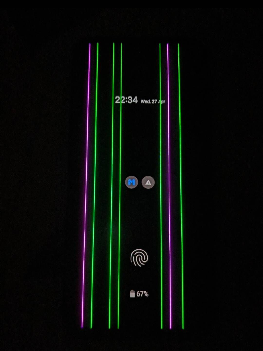 Solved: S20+ vertical green lines. - Samsung Members Solved: S20+ vertical green lines. - Samsung Members