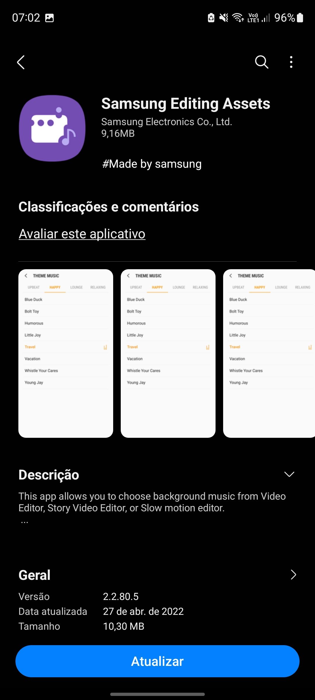 ATUALIZAÇÃO DO APPs (MEUS FICHEIROS E SAMSUNG EDIT... - Samsung Members