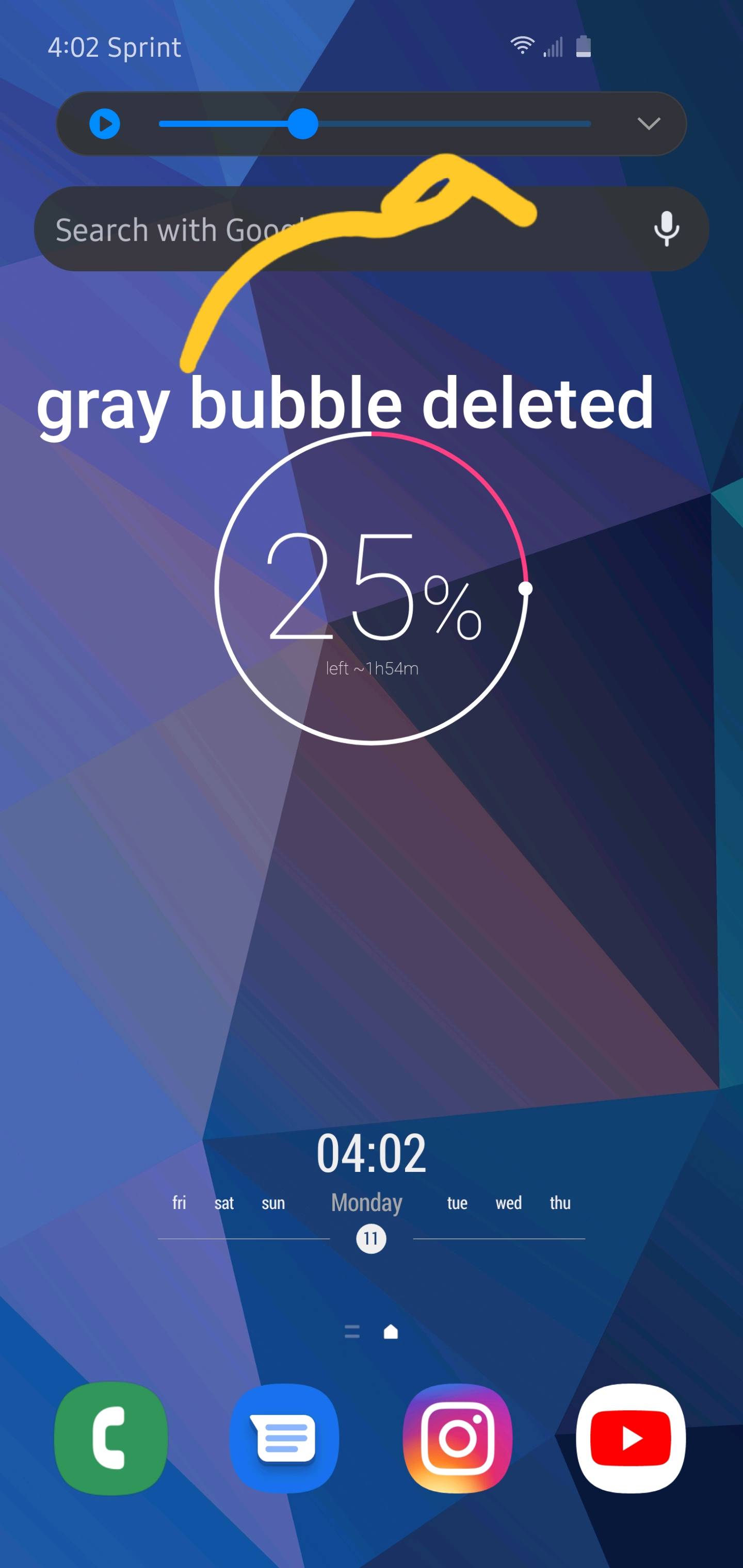 Volume slider Style and Color - Samsung Members