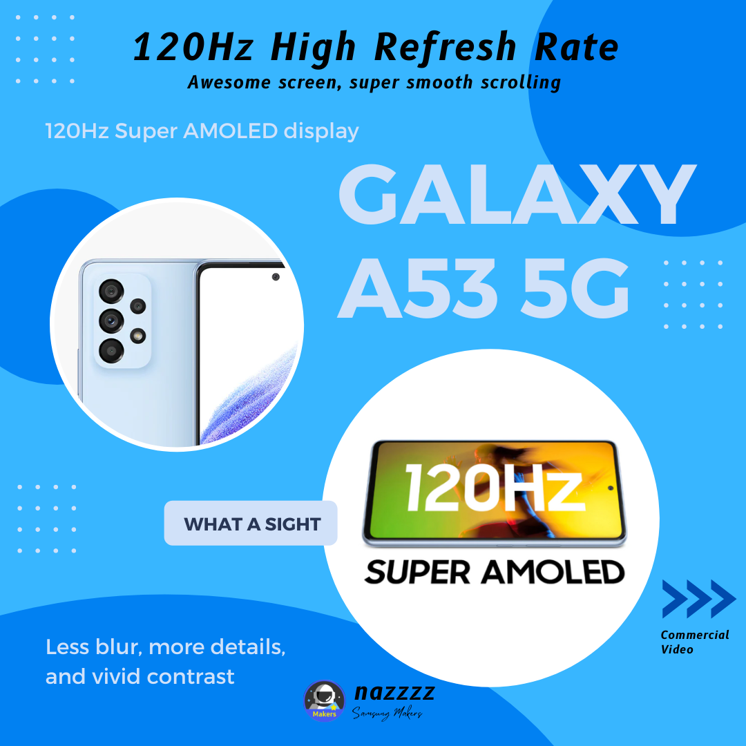 Samsung Galaxy A53 5G | 120Hz Super AMOLED display... - Samsung Members